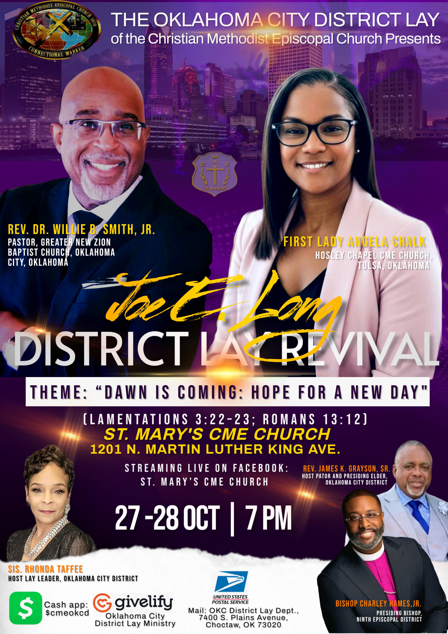 Home - St. Mary's CME Church, Oklahoma City